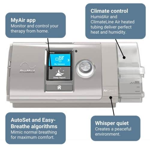 Aircurve 10 ASV for Central Apnea - Apnée Santé